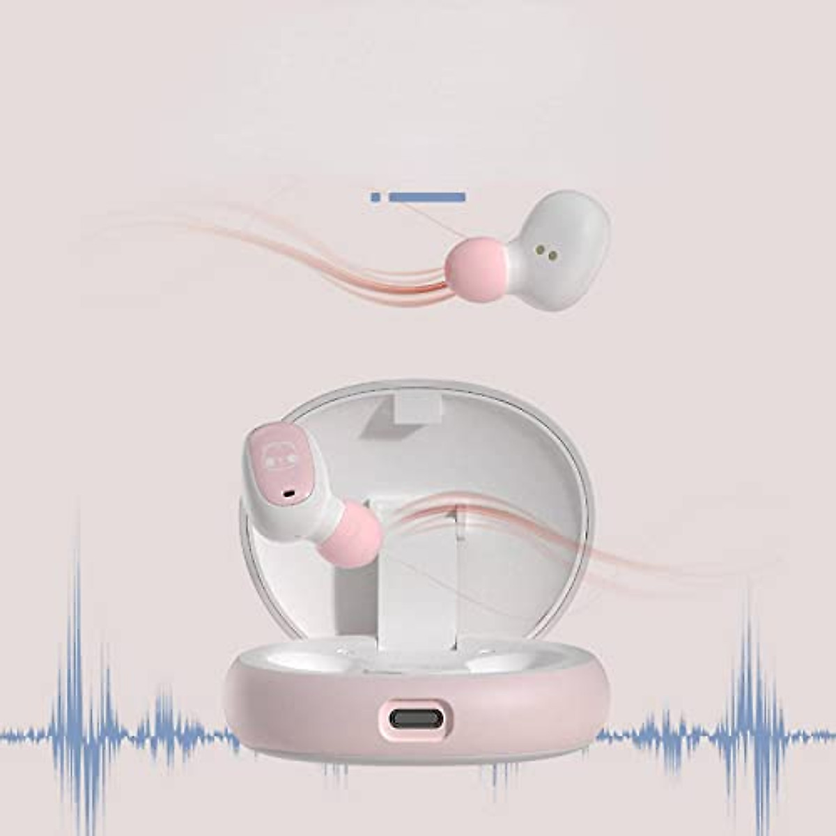 MBETA IKE Family 24-Hour Battery Life Girls in-Ear Cute Slider TWS Wireless Bluetooth Headset