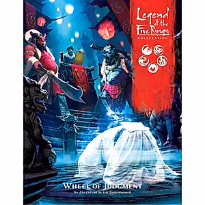 Fantasy Flight Games Legend of The Five Rings Roleplaying Game Wheel of Judgement Expansion - Adventure Game, Strategy Game for Adults, Ages 14+ 3-5 Players, 2 Hour Playtime, Made by Edge Studio