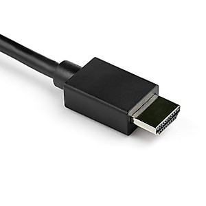 StarTech.com 6ft VGA to HDMI Converter Cable with USB Audio Support & Power - Analog to Digital Video Adapter Cable to Connect a VGA PC to HDMI Display - 1080p Male to Male Monitor Cable (VGA2HDMM2M)