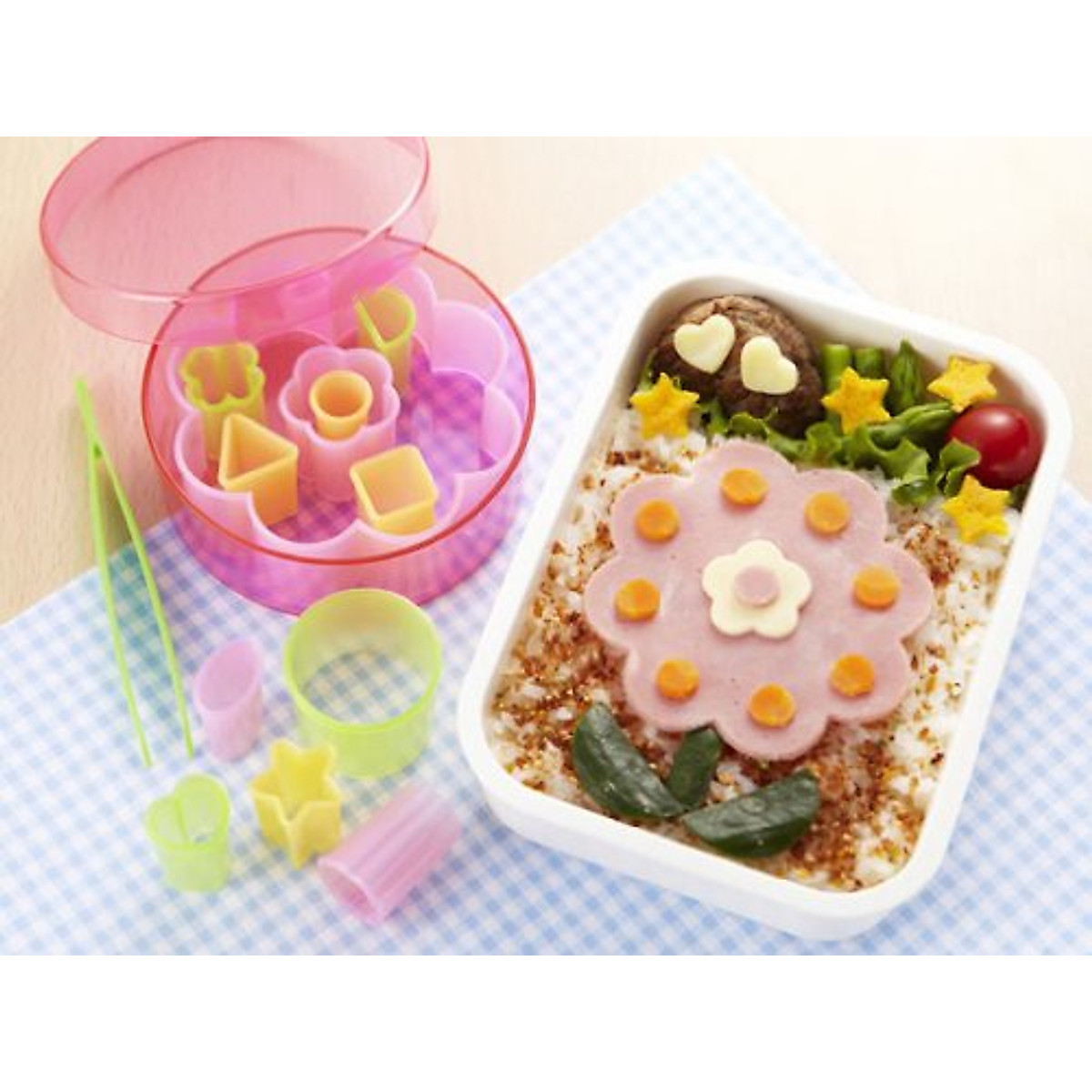 TORUNE Food Pick, Bento Box, Mini, MULTICOLORED