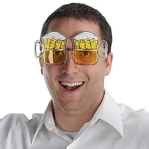 Beer Mug Fanci-Frames Party Accessory (1 count) (1/Pkg)