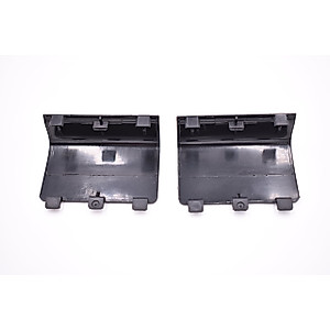 2 Pack of Replacement Battery Cover Door for Xbox One/Xbox One S Controller, Battery Back Shell Repair Part Compatible with Xbox Wireless Controller
