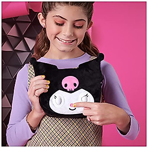 Purse Pets, Sanrio Hello Kitty and Friends, Kuromi Interactive Pet Toy & Crossbody Kawaii Purse, Over 30 Sounds & Reactions, Girls & Tween Gifts