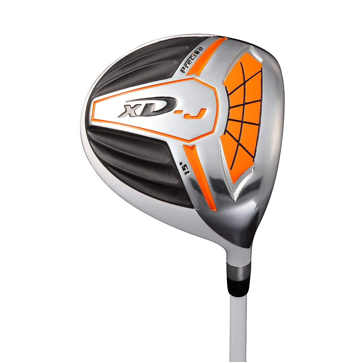 Remarkable Right Handed Junior Golf Club Set for Age 3 to 5 (Height 3' to 3'8") Set Includes: Driver (15"), Hybrid Wood (25*), 7 Iron, Putter, Bonus Stand Bag & 2 Headcovers