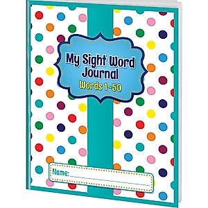 Really Good Stuff My Sight Word Journals – Words 1–50