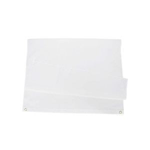 3x5 Foot Solid White Flag - Plain White Flags