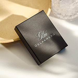 Lightweight Teardrop Hoop Earrings for Women - 14k Gold/White Gold Plated Large Oval Pull Through Hoop Earrings High Polished Statement Jewelry Gift for Women Teen Girls