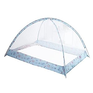 Crib Mosquito Net Breathable Crib Netting Canopy Universal Size Crib Tent Foldable Protection Mesh Net Cover Arched Crib Bug Netting Full Cover Easy Installation