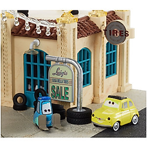 Disney Pixar Cars Precision Series Luigi's Casa Della Tires Playset