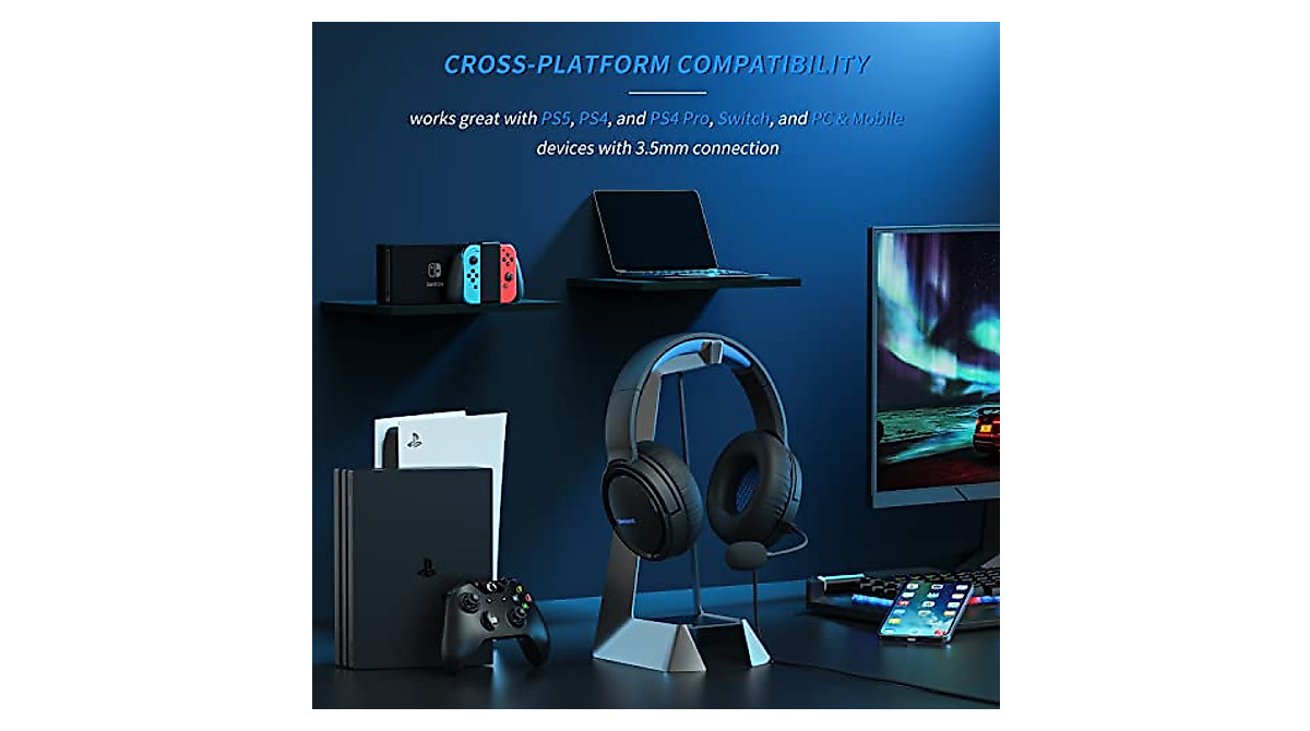 BINNUNE Gaming Headset – Immersive Sound & Comfort for Gamers