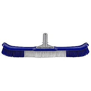 Poolmaster 20174 Flexible Body Swimming Pool Brush, 18.5 Inch, Classic Collection, Multi