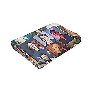 Noah Schnapp Blanket Throw Bedding Room Decor Flannel Blankets for Bed Sofa 50"X40"