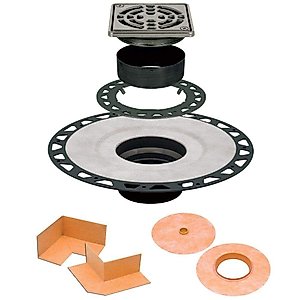 Schluter Kerdi Drain Stainless Steel ABS Version KD2/ABS/E