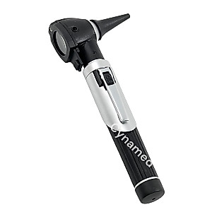 BLACK OTOSCOPE SET -LED Otoscope/School Kit-CYNAMED