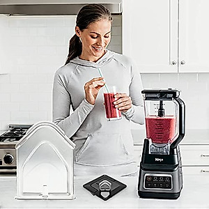 Nin-ja Blender Lid Flap Pour Nin-ja Blender Lid Spout Cover Accessories for Nin-ja Blender Replacement parts for Ninja Blender 72 oz Pitcher Fits NJ600 BL700 and BL500-BL781