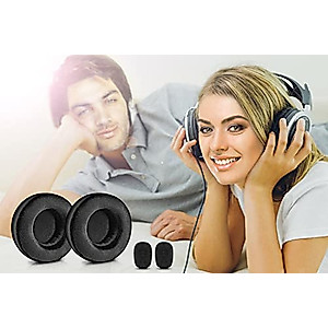 Virtuoso XT Earpads - Compatible with Virtuoso RGB Wireless SE Gaming Headset, with Microphone Foam I Thicker Memory Foam Replacement Ear Cushion (Velour)