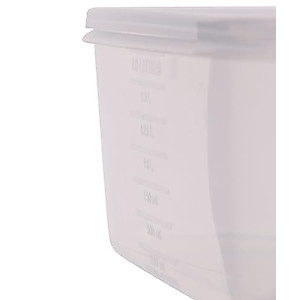 Décor Tellfresh 4L Oblong Food Container | Airtight Lid | Dishwasher Safe | 4L Capacity
