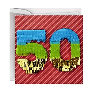 Hallmark Signature 50th Birthday Card (Best Decade Yet)