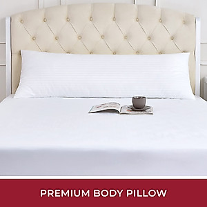 Mellanni Bed Pillows - Cooling Pillows for Sleeping - Perfect Pillows for Side Sleepers, Back Sleepers, & Stomach Sleepers - Firm & Plush Pillows for Bed (Body 20" x 54")