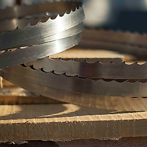 Wood-Mizer DoubleHard 158" Sawmill Bandsaw Blades 10° All-Purpose Sawing - 5 Pack