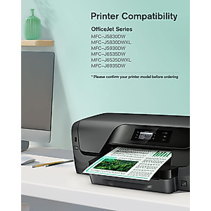 LC3029 8 Pack Compatible Ink Cartridge Replacement for Brother XXL LC3029XXL LC3029BK LC 3029 Compatible with MFC-J5830DW MFC-J5830DWXL MFC-J5930DW MFC-J6535DW MFC-J6535DWXL MFC-J6935DW