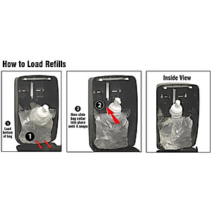 Kutol Health Guard 68610 Foaming Luxury Hand Soap D&FF, 1000 mL Refill Bag, Clear with No Fragrance (Pack of 4)