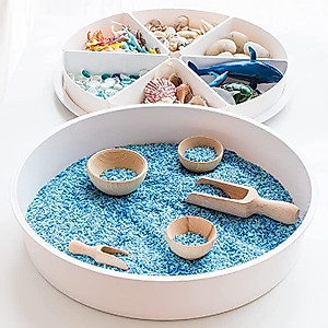 Inspire My Play Sensory Bin with Lid and Removable Storage Inserts - Sensory Bins for Toddler Crafts - Kids Sensory Toys for Autistic Children - Sensory Activities for Toddlers