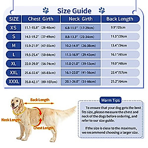 Malier Dog Winter Coat, Windproof Dog Cold Weather Coats with Real Pocket, Winter Dog Extra Warm Coat Dog Fleece Jacket Reflective Dog Clothes for Small Medium Large Dogs and Puppy (Large, Blue)