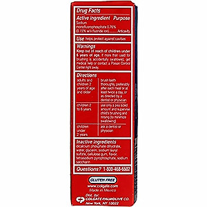 Colgate Cavity Protection Fluoride Toothpaste, Great Regular Flavor, Travel Size TSA Aproved, 1 Ounce (Pack of 8)