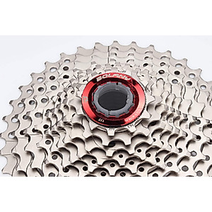 BOLANY Bike 8/9/10 Speed Cassette 11-25T/32T/36T/40T/42T/46T/50T Fit for MTB Bike, Road Bicycle, Lightweight Freewheel, Compatible with Shimano SRAM Sunrace