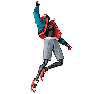 MAFEX Spider-Man (Miles Morales) Painted Action Figure