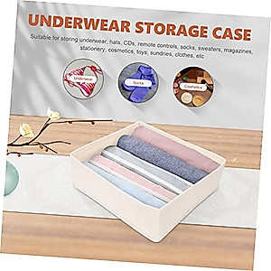 BUGUUYO Baseball Hat Travel Case Basket Drawers Clothing Storage Drawers Underwear Organizer Panty Organizer Lingerie Drawer Organizer Underwear Storage Container Underwear Case Sock Case