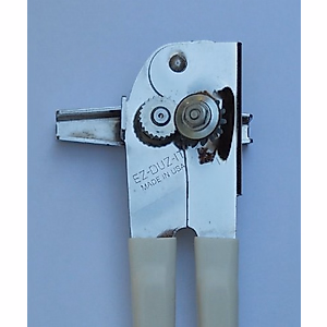 EZ-DUZ-IT Can Opener, White