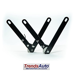 TrendsAuto Gate King Tailgate Adjuster for 2003-2018 Ram 1500 2500 3500 | Replaces Truck Tailgate Cable or Tailgate Assist, Secures Loose Items | Includes Decal | 490318