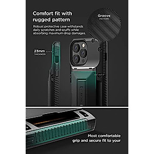 VRS DESIGN Damda Glide Hybrid Phone Case for iPhone 14 Pro Max, Functional Sturdy Case Compatible for iPhone 14 Pro Max Case (2022)