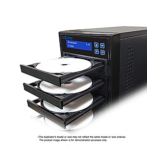 PlexCopier 1 to 3 Blu-ray BD BDXL M-Disc CD DVD Duplicator Copier Tower with Free Copy Protection