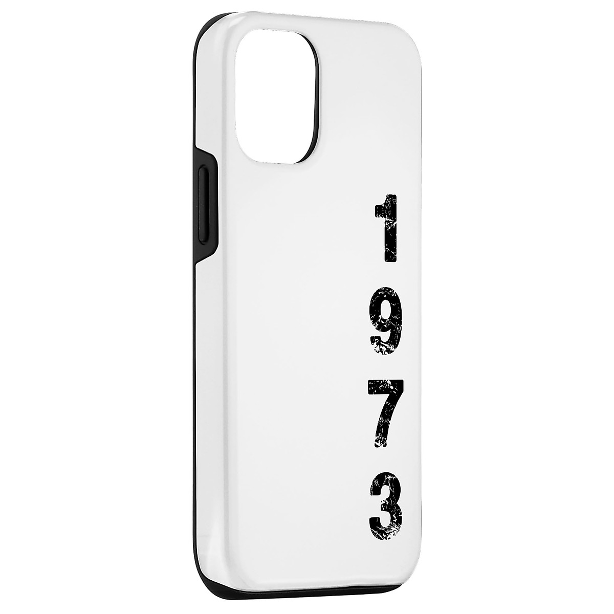 iPhone 13 Pro Roe Retro Distressed Text For Women Feminist White 1973 Case