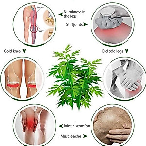 Bticx Self-Heating Knee Braces, Wormwood Self-Heating Knee Braces Warm Knee Pads Sleeves Knee Brace Support for Knee Injury & Muscle Pain Relief Men and Women