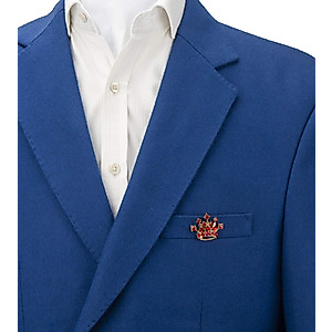 Knighthood Golden Crown with Red Stone Detailing Lapel Pin Brooch Shirt Stud for Men Crystal Brooch Suit Stud Lapel Pin Vintage Rhinestone Wedding Brooch Pin