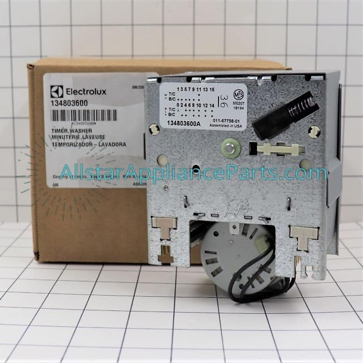 134803600 Washing Machine Timer