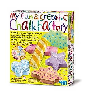 4M Toysmith, My Fun & Creative Chalk Factory DIY Arts & Crafts Mix & Make Draw for Kids Girls & Boys (3858)