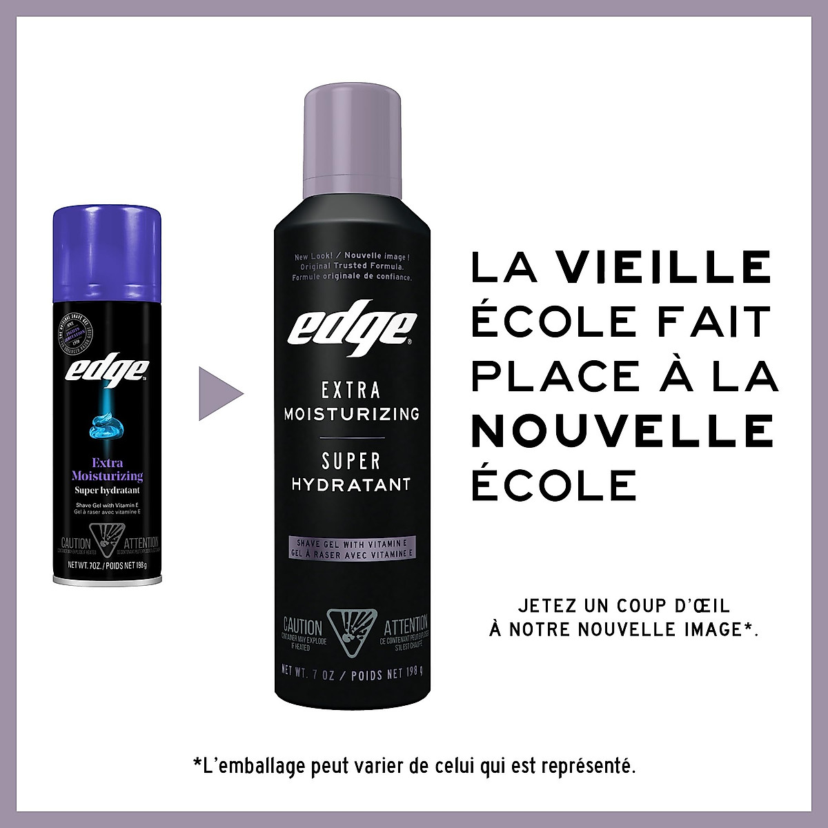 Edge Extra Moisturizing Shaving Gel, 198g