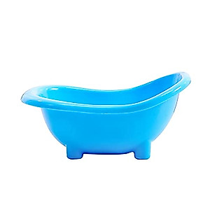 WeiLaiKeQi Hamster Bath Tub Small Nest Make Up Organizer Habitat House Soap Dish Bed Feeder Small Animal Pet Accessories