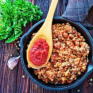 Meatless Crumbles, Soy Free, Non-GMO, Vegan, 45g Protein, 0g Net Carb, Plant-Based Vegan Meat Substitute, Made in USA, Wholesome Provisions, 170g (Plain, 1 Pack)