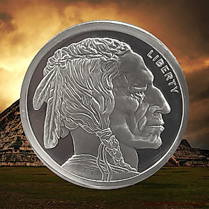 1 oz .999 Buffalo Authentic Silver Round