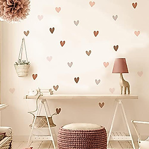 QUCHENG Boho Wall Stickers Girls Bedroom Removable Wall Decals Nursery Kids Room Decor Vinyl Murals DIY Cute Decorations 6 Sheets