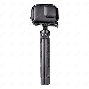 Mini Storage Bag Case for GoPro Hero 11 10 9 Black +Hero11 Hero10 Hero9 Rubber Lens Cap Cover, ULBTER Carrying Portable Boxes Accessory for Go pro Hero9 [2+1 Pack]