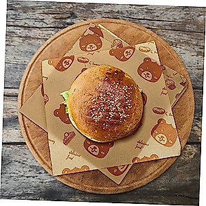 Sandwich Paper Wraps 500pcs Sandwich Wrappers Burger Wrappers Sandwich Wrapping Paper Food Wax Paper Sheets Sandwich Wrapping Sheets Paper Sandwich Paper Wrap Sheets Cheese Paper