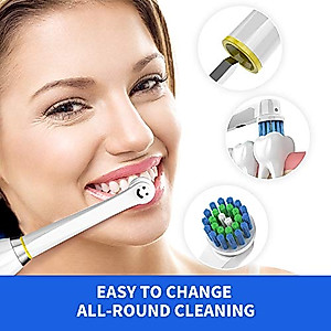 Keweilian Best Replacement Toothbrush Heads for Oral-B,Compatible with Oral-B Braun Electric Toothbrush, 8 Count