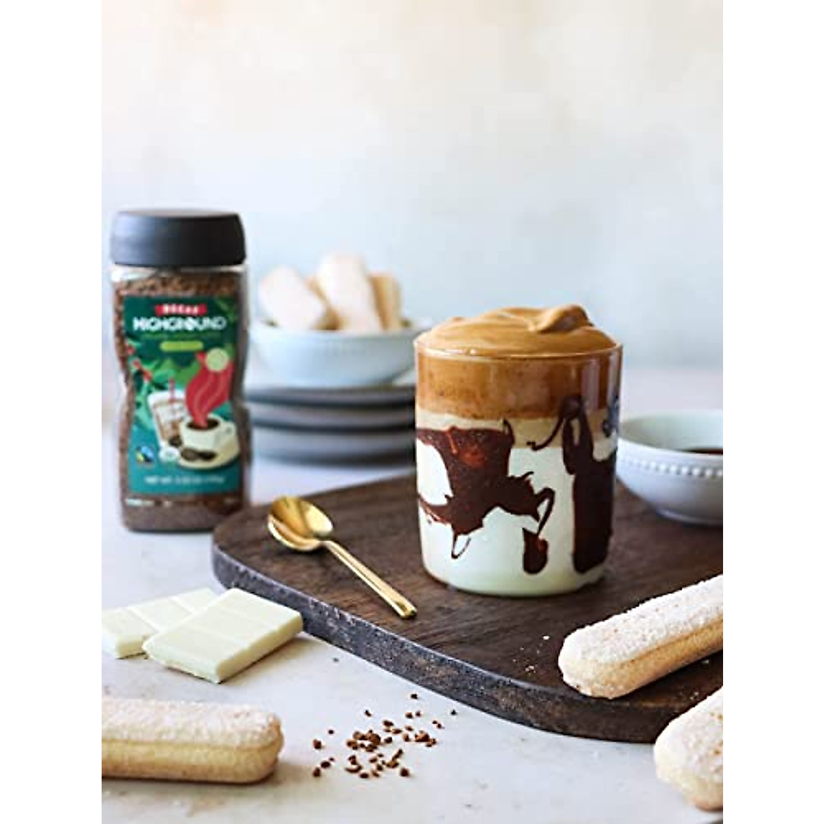 Highground Organic Instant, Decaf Coffee, 3.53 Oz